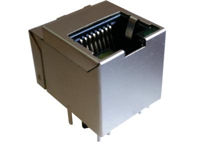 중국 1840458-1 Rj45 연결관 수직 산, 10/100Base-T 수직 입장 1840458-2 판매용