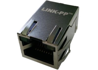 China ARJC01-111002AR RJ45 magnético Jack 10/100 golpecito de la Base-Tx encima del RJ45 con el LED en venta