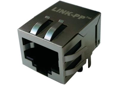 중국 통합 자기학을 가진 ARJ11B-MASAI-MU2 Rj45 Mbps 10/100의 각이지는 연결관 판매용
