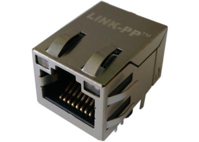 China Base-T Jack de ARJ11C-MBSAS-A-BA-7MU2 RJ45 10/100/1000 con el módulo magnético en venta