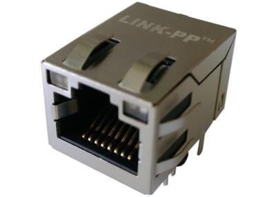 China El gigabit Rj45 magnético ARJ11C-MBSAT-A-B-4MU2 Jack modular blindó de ángulo recto en venta