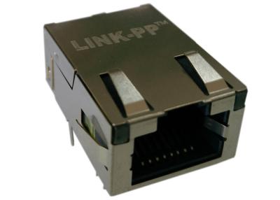 Chine Profil bas d'impulsion de J0G-0007NL Rj45 10/100BT avec des noyaux de l'Étiquette- 4 du Magnetics 1x1 à vendre