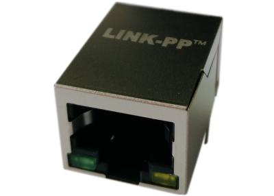 China Einzelner Hafen LPJ4017HBNL RJ45, Ethernet 1x10/100 mit magnetischem/LED zu verkaufen