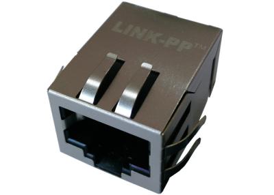 China Einzelner Hafen CPTC Rj5 Kreuz-F4-14-A012 RJ45 mit integriertem Magnetics zu verkaufen