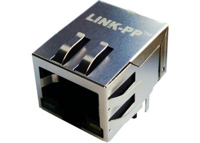 China 6605414-9 schließen Magjack Rj45 mit integriertem Magnetics und LED 10/100BT an zu verkaufen
