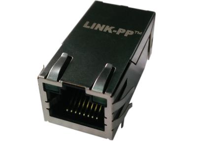 China 10/100/1000 conector del Magnetics del gigabyte de la Base-TX RJ45 JK0654218ZNL PulseJack en venta