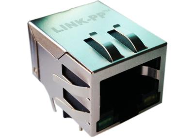 China Conectores de ángulo recto magnéticos de Ethernet del RJ45 Belfuse SI-60024-F en venta