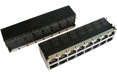 Chine Connecteur de magnetics intégré par Étiquette- de la Base-TX RJ45 2X8 de J2045H3CNL 10/100 à vendre
