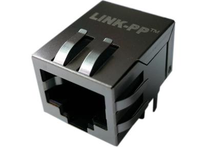 China Base-T Jack de ARJ11B-MASAC-MU2 RJ45 10/100 con el módulo magnético en venta