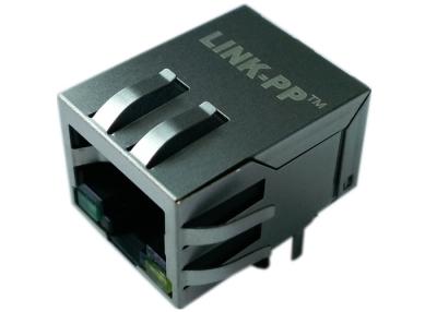 Chine RJ45 magnétique Jack ARJ11E-MBSB-A-B-EM2 choisissent le port 1000 BASE-T par le trou à vendre