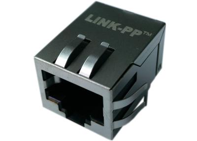 China Enchufe modular femenino magnético de XF0246-COMBO1-4MS RJ45 Jack en venta