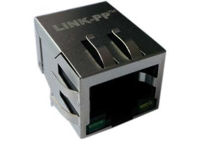 중국 XF6612D-CAGG1-4MS RJ45 모듈라 잭 10/100Base-T 이더네트 연결관 판매용