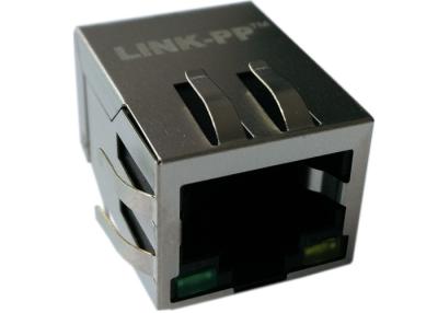 Китай Разъем локальных сетей XFATM11N-CLGY1-4MS RJ45 модульного Jack 10/100Mbps продается