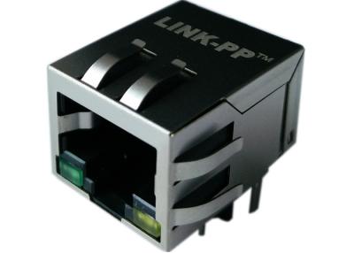 중국 통합 자기학을 가진 Cat5 암 커넥터 XFATM2E-CAxu1-4MS Rj45 판매용