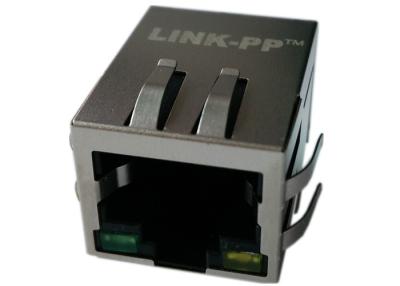 Китай Модульный Jack Rj45 женское XFATM2G-CAxu1-4MS интегрировал 10/100 Magnetics продается