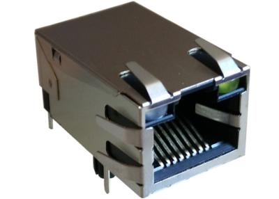 China Enchufe modular XFATM2SD-CTxu1-4M W/LED YA MONTADO 10/100BT del Magnetics Rj45 en venta