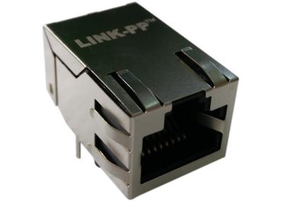 Chine Bouclier Wo/LED du cric modulaire XFATM2-CT1-4M du Magnetics Rj45 à vendre