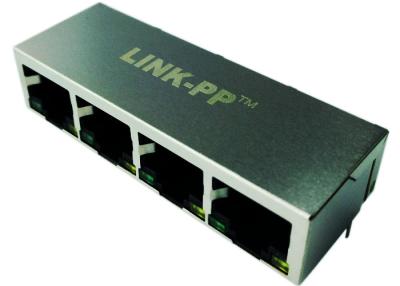 中国 AR14-3680 複数の港 RJ45 10/100、LED G/Y の EMI 指無し、タブ 販売のため