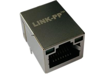 Chine Base simple du port 10/100 d'AR11-3842 RJ45 - T, côté gauche de LED G seulement, étiquette à vendre