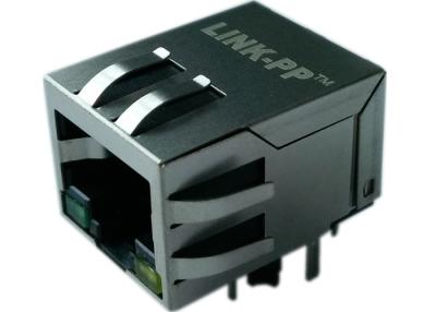 Chine Port simple d'AR11-3716I RJ45 10/100 BaseT avec l'étiquette de LED vers le bas, Ind. Temp à vendre