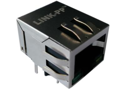 Chine Port simple de LAN RJ45 d'Ethernet magnétique du connecteur MOX-RJ45TD-048 10/100Mbps à vendre
