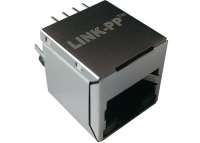 China LPJD0115BGNL magnetisches RJ45 Jack 1 x 10/100 Mbit-Ethernet POE-Funktionalität zu verkaufen