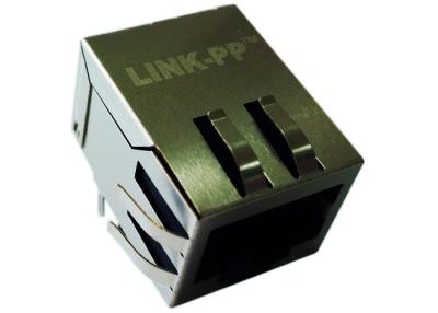 중국 녹색 LED Rj45의 LPJ0011GFNL 10/100Mbps 이더네트 90 정도 8Pins 연결관 판매용