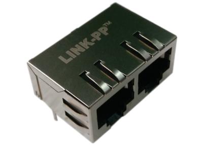 China HFJ12-E1G11ERL, RJ45 mit doppeltem Auspuff LPJGF26926CNL, 2 x10/100/1000Mbps zu verkaufen