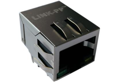 중국 LPJ0012G66NL RJ45 1x1 항구 SI-60189-F 1x10/100Ethernet Rj45 빨강 & 녹색 LED 판매용