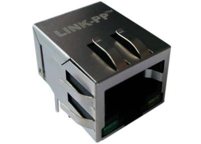 중국 LPJ0013GDNL RJ45 모듈라 잭, 1x10/100Base-Tx는 이더네트 포트 단식합니다 판매용