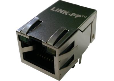 中国 LEDs 10/100Base-T タブを持つ RTA-164AGC1A 磁気 RJ45 ジャック LPJG17390-1AONL 販売のため