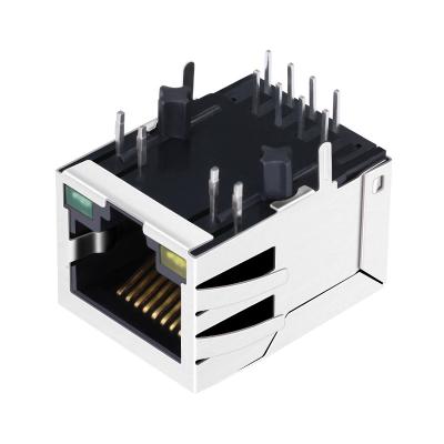 China SI-60182-F RJ45 Jack modular integrou 10 /100Base-T LPJ4011GENL IP-PBX à venda