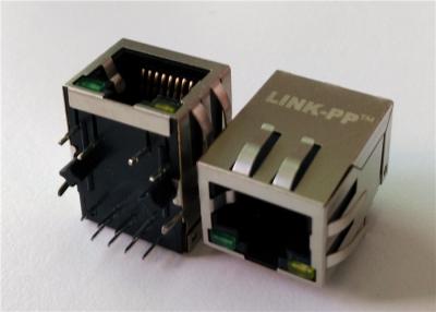 Chine RJLBC-060TA1 RJ45 avec le Magnetics intégré 10/100 connecteur filtré par BASE-TX à vendre