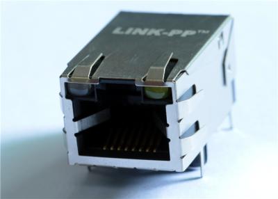 Chine LAN RJ45 de la base-T ARJ11D-MDSD-A-B-FLT2 10/100 avec le Magnetics intégré à vendre