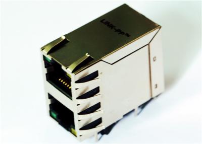 Cina 0845-2D1T-H5 la base-t dei connett. MAGJACK 2PORT 10/100, AutoMDIX ha protetto LPJ17633ADNL in vendita