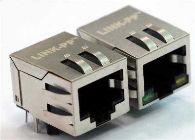 Chine A60-113-300P432 la prise du Magnetics 1G de l'Ethernet RJ45 a protégé le port simple à vendre