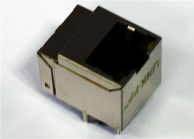 중국 HFJV1-E2450RL 수직 RJ45 잭 10/100BASE-TX 자석 이더네트 연결관 판매용