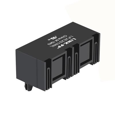 Китай Порт 1X2 Rj45 Jack прямоугольное LPJE201NNL E5J88-00AJG2-L двойной продается