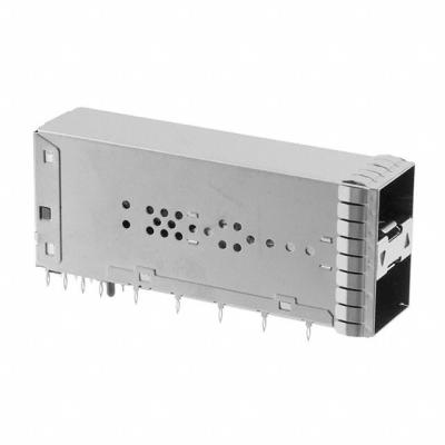 Cina UE86-3G1620-30361 SFP 2X1 Cace Connector con EMI Finger Light Pipe in vendita