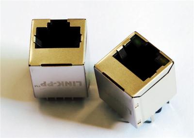 중국 RV1-1610QP1A 수직 RJ45 잭 1000Base-T 자석 통합 판매용