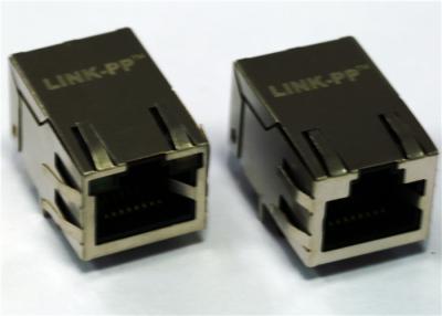 중국 XRJH-12-01-8-8-X 모듈라 잭 보호된 정각 LPJG17303AGNL 25.4mm 길이 판매용