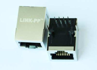 中国 保護されたタブを持つ1つの港ARJ11A-MASL-QU2 10の基盤T RJ45モジュラー ジャック 販売のため