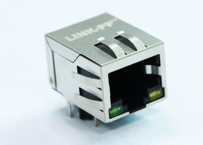 중국 LMJTAB881443M-L/LMJTAB881543M-L 자석 RJ45 모듈라 잭, LEDs를 가진 RJ45 판매용