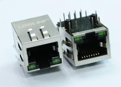 China De Modulaire Jack LPJ4012GFNL 10/100M Schakelaar van MIC24012-5117T-LF3 Ethernet RJ45 Te koop