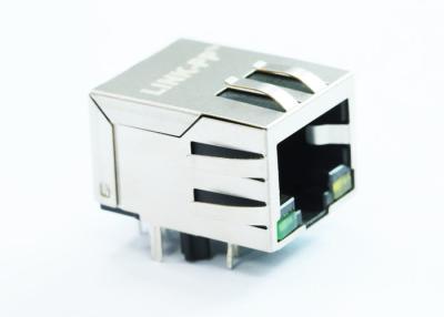 Chine Base-T Rj45 Jack modulaire LPJ4025-9ABNL de LMJTAB881343M-L 10/100 protégé avec la LED à vendre
