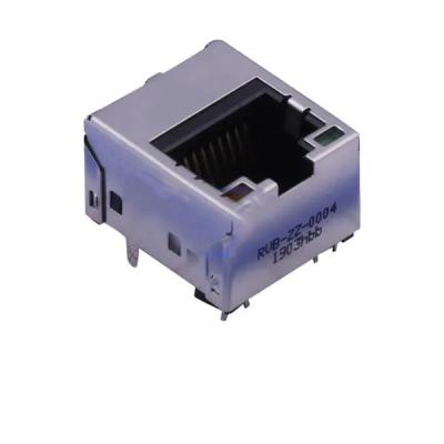 중국 LED RVB-ZZ-0004와 함께 보호 1X1 수직 RJ45 커넥터 판매용