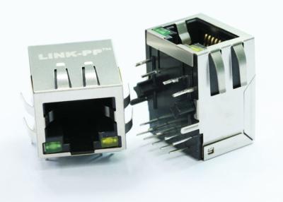 China ARJP11B-MASA-B-A-EMU2 10/100 modulare elektrische Verbindungsstücke der Basis--TXrj45 zu verkaufen
