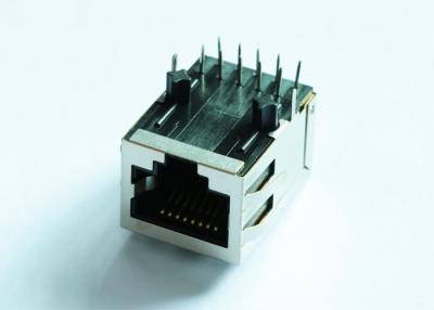 중국 양립한 교체 ARJ11B-MASAZ-LU2 10/100base-t 이더네트 RJ45 잭 작살 판매용