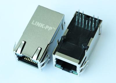 Chine 0826-1A1T-32-F 1000BASE-T RJ45 Jack modulaire avec le Magnetics LPJK4036AHNL à vendre