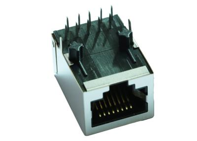 중국 XRJK-S-01-A-8-0-804는 Rj45 모듈라 잭 8p8c 연결관 LPJEF191DNL를 보호했습니다 판매용